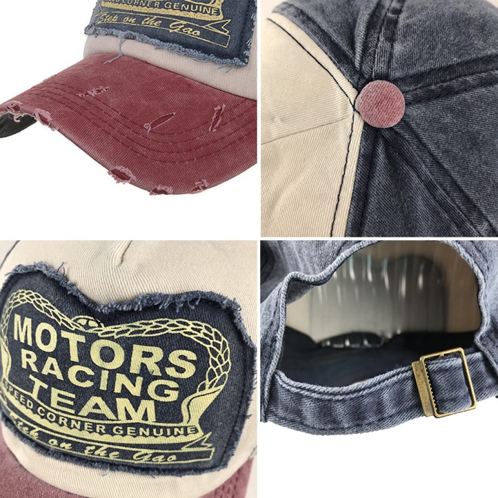 Fitted Baseball Cap | Motor Racing Team Hat | Inspiring Hats