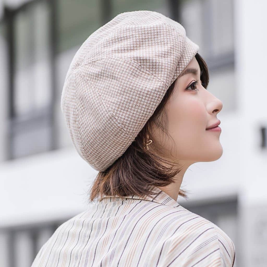 Plaid Beret Hat For Women | Inspiring Hats