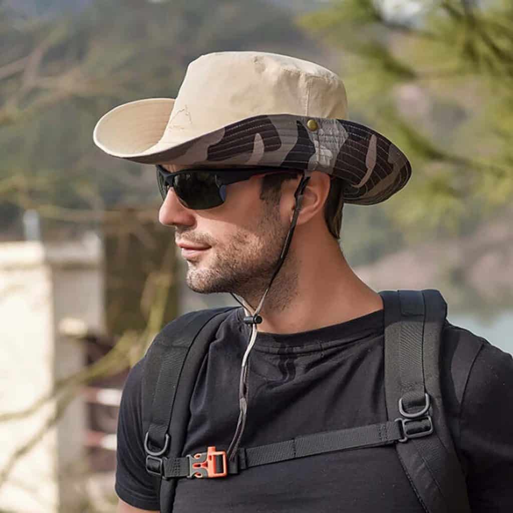 Two-sided Men's Bucket Hat With String | Inspiring Hats