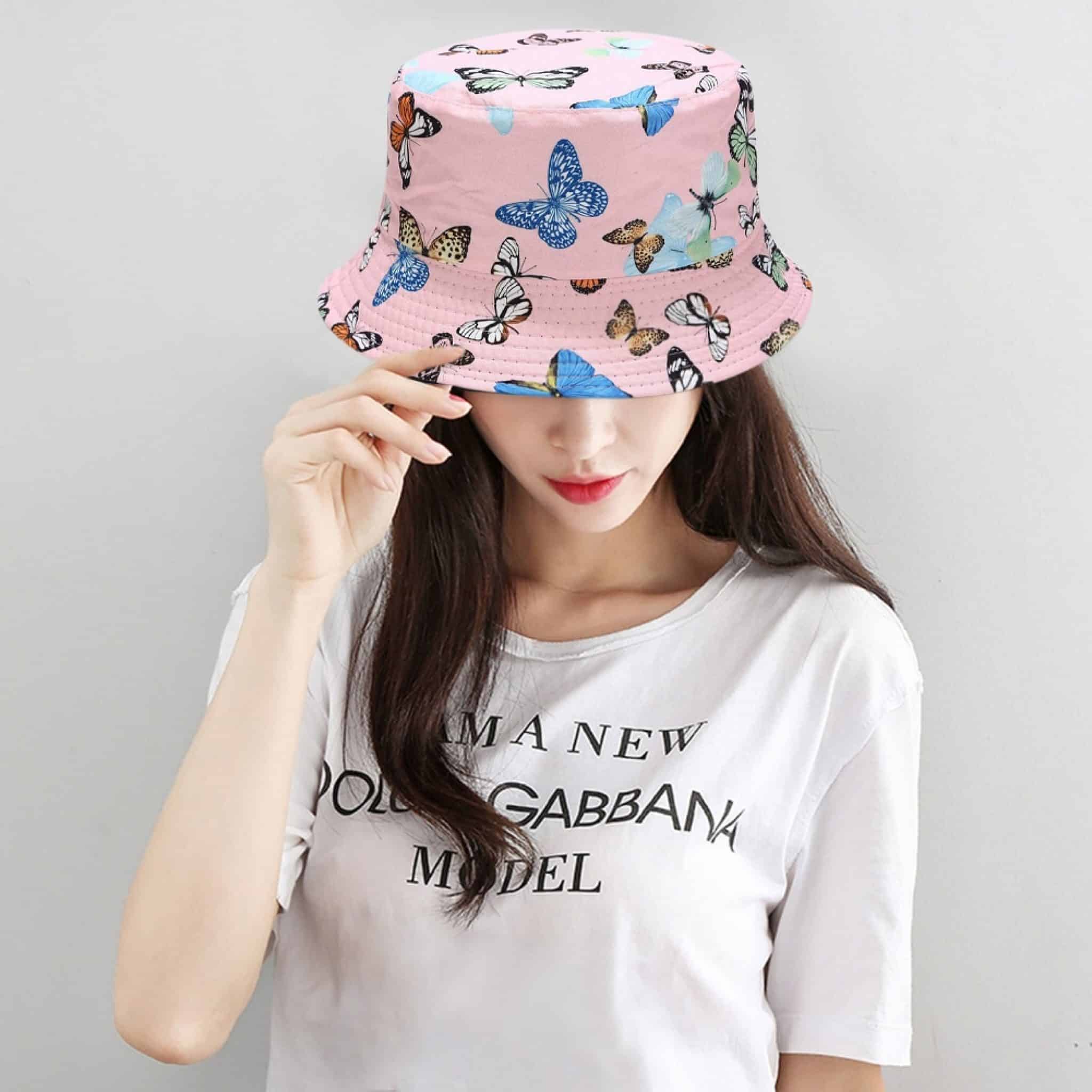 Butterfly Bucket Hat For Women | Inspiring Hats